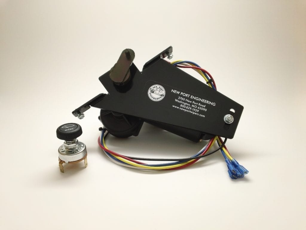 New Port Engineering | 1951-52 Ford Truck Wiper Motor (Replaces Factory ...