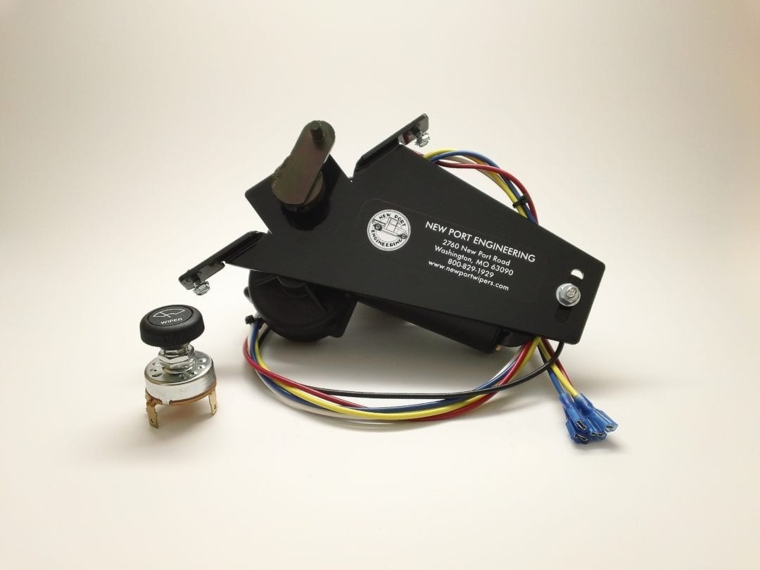 New Port Engineering | 1951-52 Ford Truck Wiper Motor (Replaces Factory ...