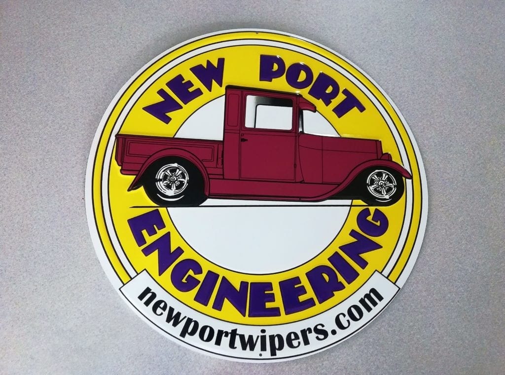 New Port Engineering | -New Port Engineering Sign (Wall/Garage Art)