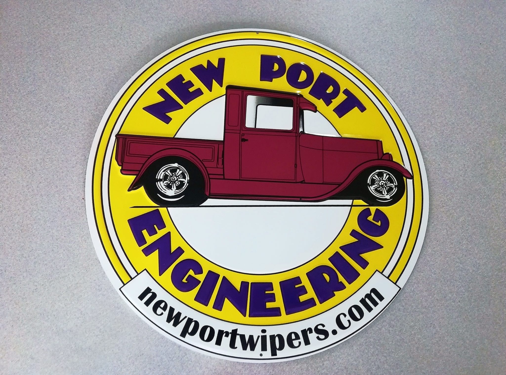 New Port Engineering | -New Port Engineering Sign (Wall/Garage Art)